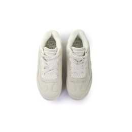 Buffalo Damen Trainingsschuh "Buffalo One -Vegan Nubuck/Nappa", Gr. 41cream, wei&szlig;, Polyurethan, unifarben, Schuhe