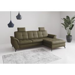 Sit & More Ecksofa SIT & MORE, T:164cmolive, Wohnzimmer, Sofas, "Zora"