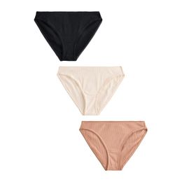 next Panty female Beige, Black size 10