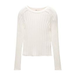 Pull&Bear Pull&Bear Pullover Damen Größe XS ecru