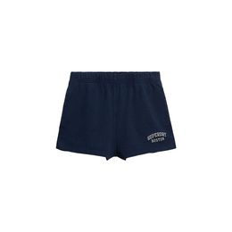 Superdry Shorts 'Athletic Essentials' Damen Größe 36 marine / weiß