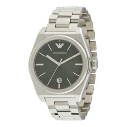 Emporio Armani Uhr Herren Größe One Size oliv / silber