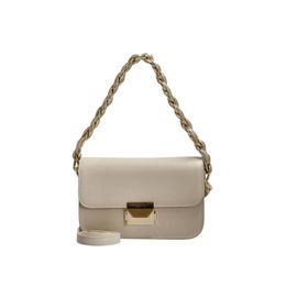 Seidenfelt Hallila Boxy Crossbag - Schultertasche 21 cm (black) in beige | Gr.: onesize