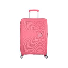 American Tourister Soundbox - 4-Rollen-Trolley 67 cm erw. (gelb) in sun kissed coral | Gr.: onesize