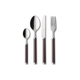 Villeroy & Boch Villeroy & Boch 24er Set Tafelbesteck Play! in Chocolate Brown | Gr.: onesize