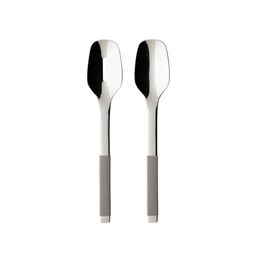 Villeroy & Boch Villeroy & Boch 2er Set Salatbesteck S+ Taupe 31 cm in taupe | Gr.: onesize