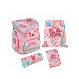 Scooli EasyFit - Schulranzen Set 5tlg. (Monster High) in Minnie Mouse | Gr.: onesize