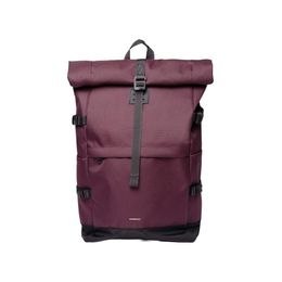 Sandqvist Icon Rolltop - Rucksack L 16" 65 cm erw. (cabernet) in cabernet | Gr.: onesize