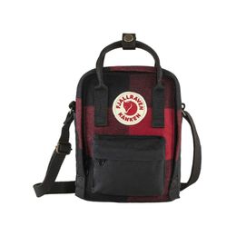 Fjällräven FJÄLLRÄVEN Kånken Re-Wool Sling 2.5 - Umhängetasche 20 cm (red-black) in red-black | Gr.: onesize