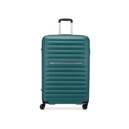 Roncato Ibiza - 4-Rollen-Trolley L 75 cm (black) in bottle green | Gr.: onesize