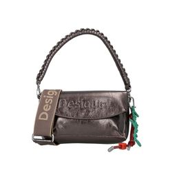 Desigual Half Trokel Schultertasche 22.5 cm in brushed silver | Gr.: onesize