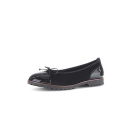 Gabor Fashion Sportliche Ballerinas in schwarz | Gr.: 42,5