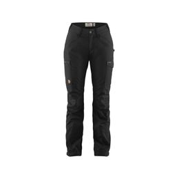 Fj&auml;llr&auml;ven FJ&Auml;LLR&Auml;VEN Trekkinghose Kaipak Trousers Curved in Schwarz | Gr.: 44