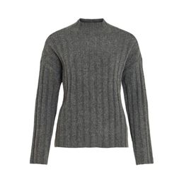 Vila Pullover in Dark Grey Melange | Gr.: M