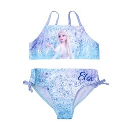 Disney Frozen Disney Die Eiskönigin Bikini Elsa Frozen Zweiteiler in blau | Gr.: 92