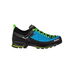 Salewa Outdoorschuh MTN TRAINER 2 GTX in Blue Danube/Fluo Green | Gr.: 8,5