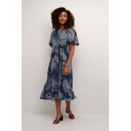 Culture Kleid CUpolly Relaxed fit in Blue/Whitecap Paisley | Gr.: XS