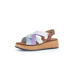 Gabor Comfort Plateau Sandalen in multicolour | Gr.: 40,5