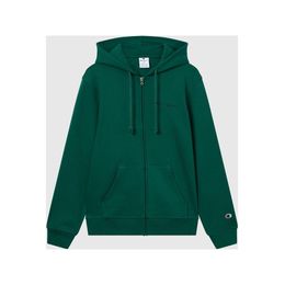 Champion Longsleeve Full Zip Hoodie Sweatshirt in Tannengrün213 | Gr.: XL