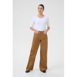 Kaffe Casual Hose KAmolly Regular fit in Toasted Coconut | Gr.: 40