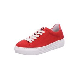 Gabor Comfort Sneaker Low in rot | Gr.: 40