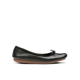 Clarks Ballerina in schwarz | Gr.: 37,5