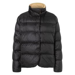 More & More More & More weiche Kurz-Steppjacke in black | Gr.: 44