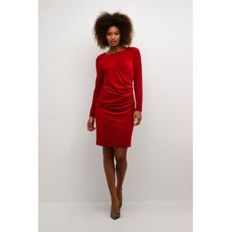 Kaffe Kleid Kelly Slim fit in Haute Red | Gr.: XXL