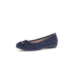 Gabor Fashion Sportliche Ballerinas in blau | Gr.: 39