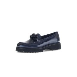 Gabor Fashion Loafer in blau | Gr.: 42,5