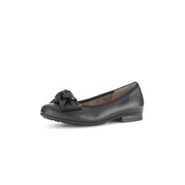 Gabor Comfort Elegante Ballerinas in schwarz | Gr.: 37,5