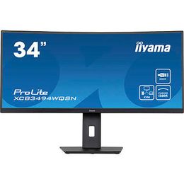 iiyama LED-Monitor »XCB3494WQSN-B5« 86 cm/34 ′′ 3440 x 1440 px UWQHD 0, 4 Reaktionszeit 120 Hz schwarz
