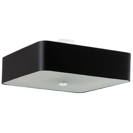 SOLLUX LIGHTING Deckenleuchte »LOKKO« E27 1 Stk. leuchtet nieder Schwarz