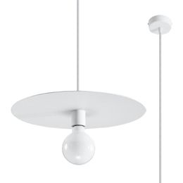 SOLLUX LIGHTING Hängeleuchte »FLAVIO« E27 1 Stk. Slush -Einstellung Weiss
