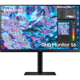 Samsung LED-Monitor »S27B610EQU« 68 cm/27 2560 x 1440 px Quad HD 5 Reaktionszeit 75 Hz schwarz