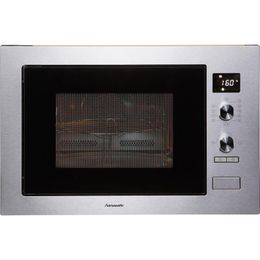 Hanseatic Einbau-Mikrowelle &raquo;AC034B8S-S0EE&laquo; Grill Mikrowelle Umluft 1000 W edelstahlfarben