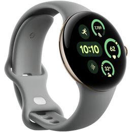 Google Smartwatch »Pixel Watch 3 41mm WIFI« (4, 1 cm / 1, 61 ′′) Watch OS 5 Champagne Gold / Hazel