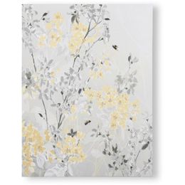 Laura Ashley Leinwandbild &raquo;Spring Blossom&laquo; 1 Stk. tlg. Leinwandbild 80x60cm grau MDF