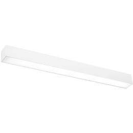 SOLLUX LIGHTING Wandleuchte »PINNE« LED-Modul 1 Stk. Neutralweiß leuchtet nieder Weiss