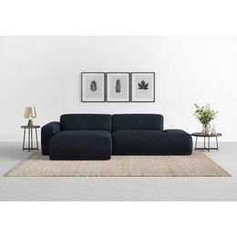 Trendmanufaktur Ecksofa »Braga, mit hochwertigem Kaltschaum, L-Form, in Cord erhältlich« modernes Sofa, Couch mit hohem Sitzkomfort, 275/72/160 cm...