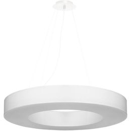 SOLLUX LIGHTING Kronleuchter »SATURNO« E27 1 Stk. Slush -Einstellung Weiss