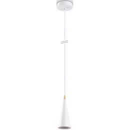 Paco Home Pendelleuchte »ROLLINA« GU10 Hängeleuchte Esszimmer Küchenlampe Metall Industrial Design GU10 Weiß