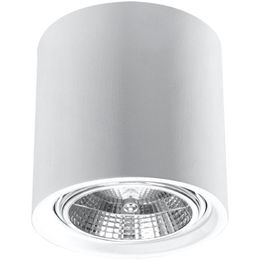 SOLLUX LIGHTING Deckenleuchte »KALU« GU10 1 Stk. leuchtet nieder Weiss