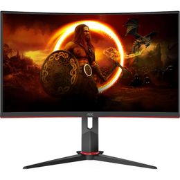 AOC LED-Monitor »CQ27G2S/BK« 69 cm/27 ′′ 2560 x 1440 px Quad HD 4 Reaktionszeit 165 Hz Schwarz/Rot