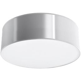 SOLLUX LIGHTING Deckenleuchte »ARENA« E27 1 Stk. leuchtet nieder Grau