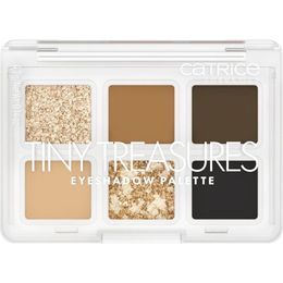 Catrice Lidschatten-Palette »Tiny Treasures Eyeshadow Palette« Matt, schimmernd und metallisch, kompakt und reisefreundlich, vegan. Everyday...