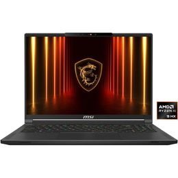 MSI Gaming-Notebook »Stealth A16 AI+ A3XWHG-044« 40, 7 cm / 16 ′′ AMD Ryzen AI 9 GeForceRTX5070 2.000 GB SSD schwarz