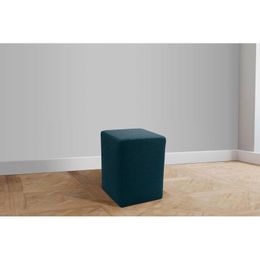 DOMO collection Polsterhocker &raquo;700012 B/T/H: 38/38/47 cm&laquo; in 2 Wochen lieferbar, in vielen Farben, Cord und Feinstruktur blau 100% Polyester