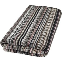 Ross Saunatuch »Missoni-Serie« aus feinster Baumwolle, dezente Streifen, Multifarben Flanell - Bunt Obermaterial: 100% Baumwolle B/L: 75 cmx200 cm