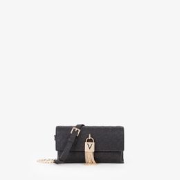 Valentino Handbags VALENTINO BAGS Umhängetasche »EMY RE«, Damen Schultertasche, Minibag, Clutch, Zierschloss und Zierketten schwarz
